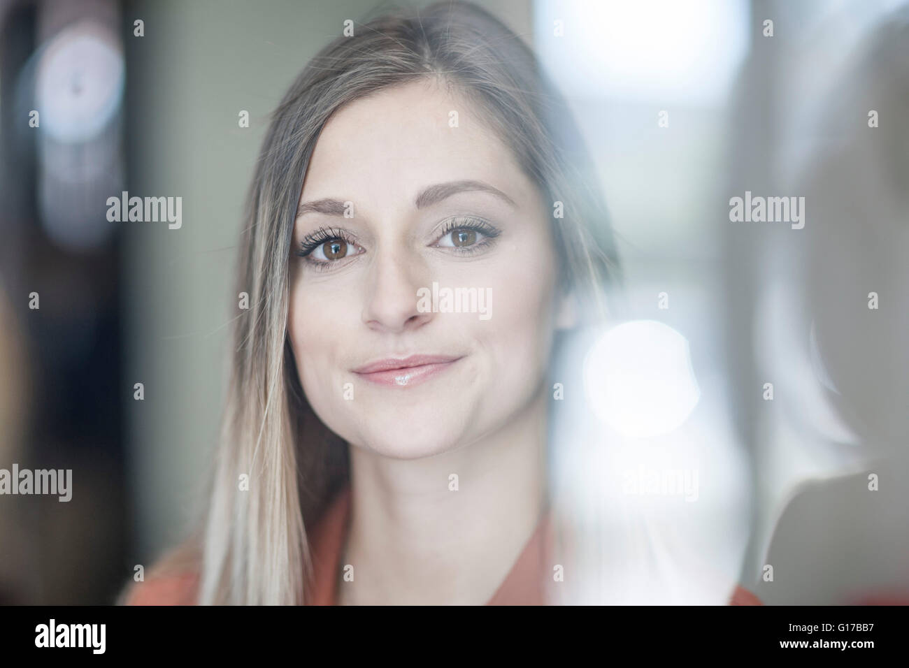 Close up caucasian young businesswoman hi-res stock photography and ...