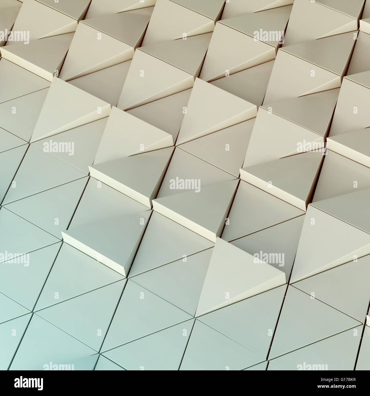 3D illustration abstract architectural pattern Stock Photo - Alamy