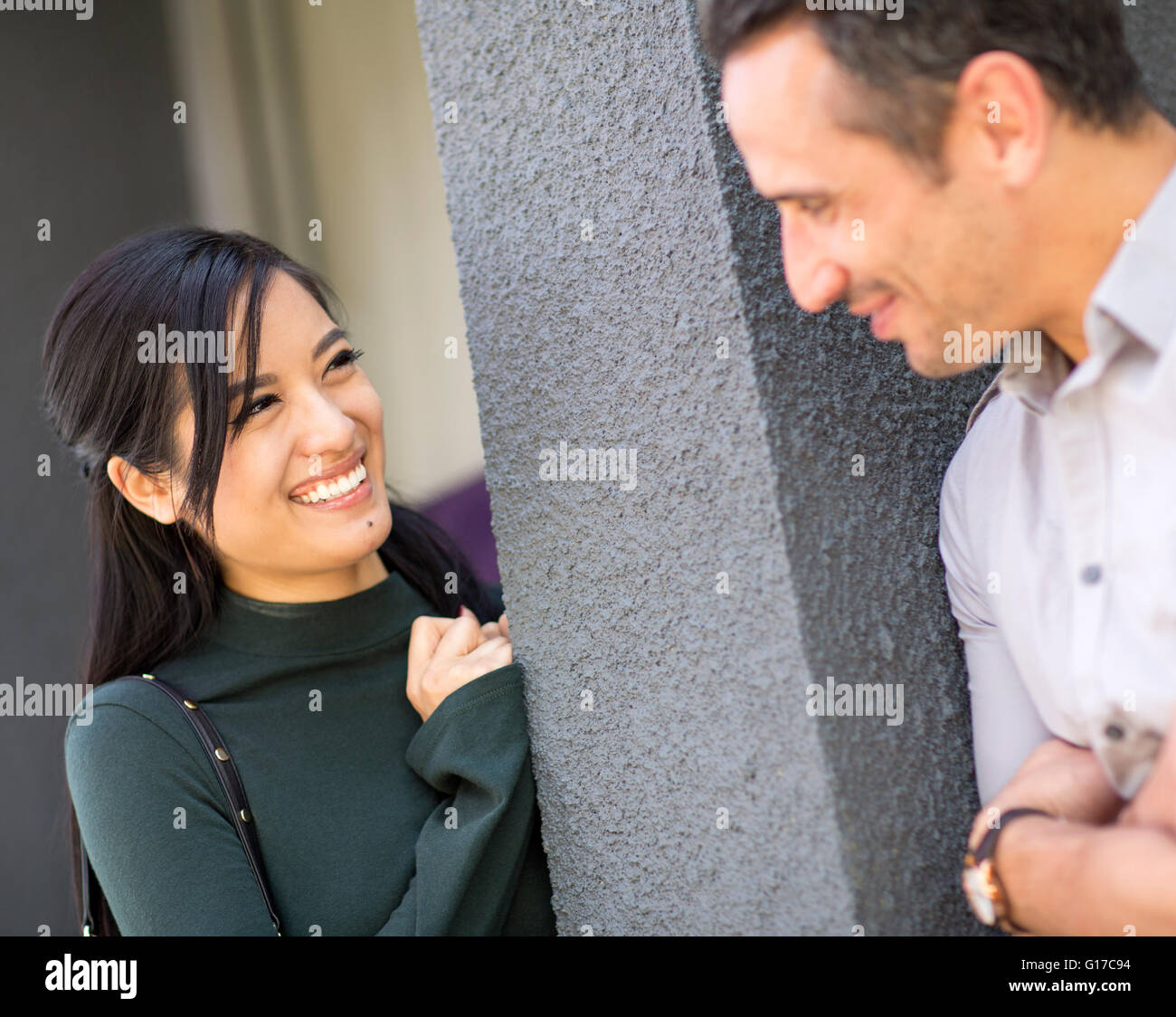 Two face column hi-res stock photography and images - Alamy