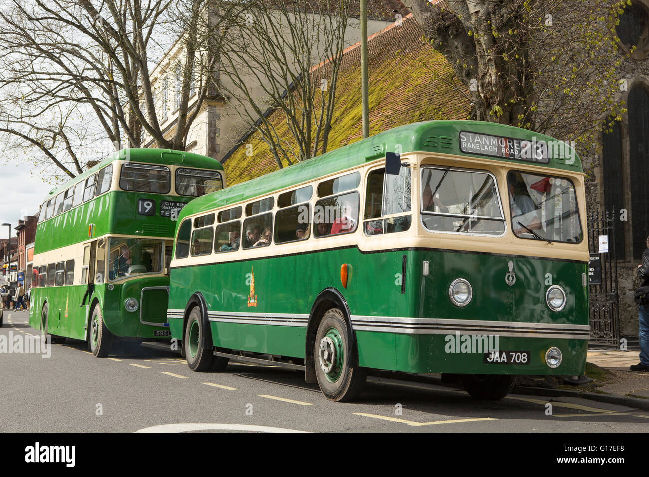 Old leyland olympic bus hi-res stock photography and images - Alamy