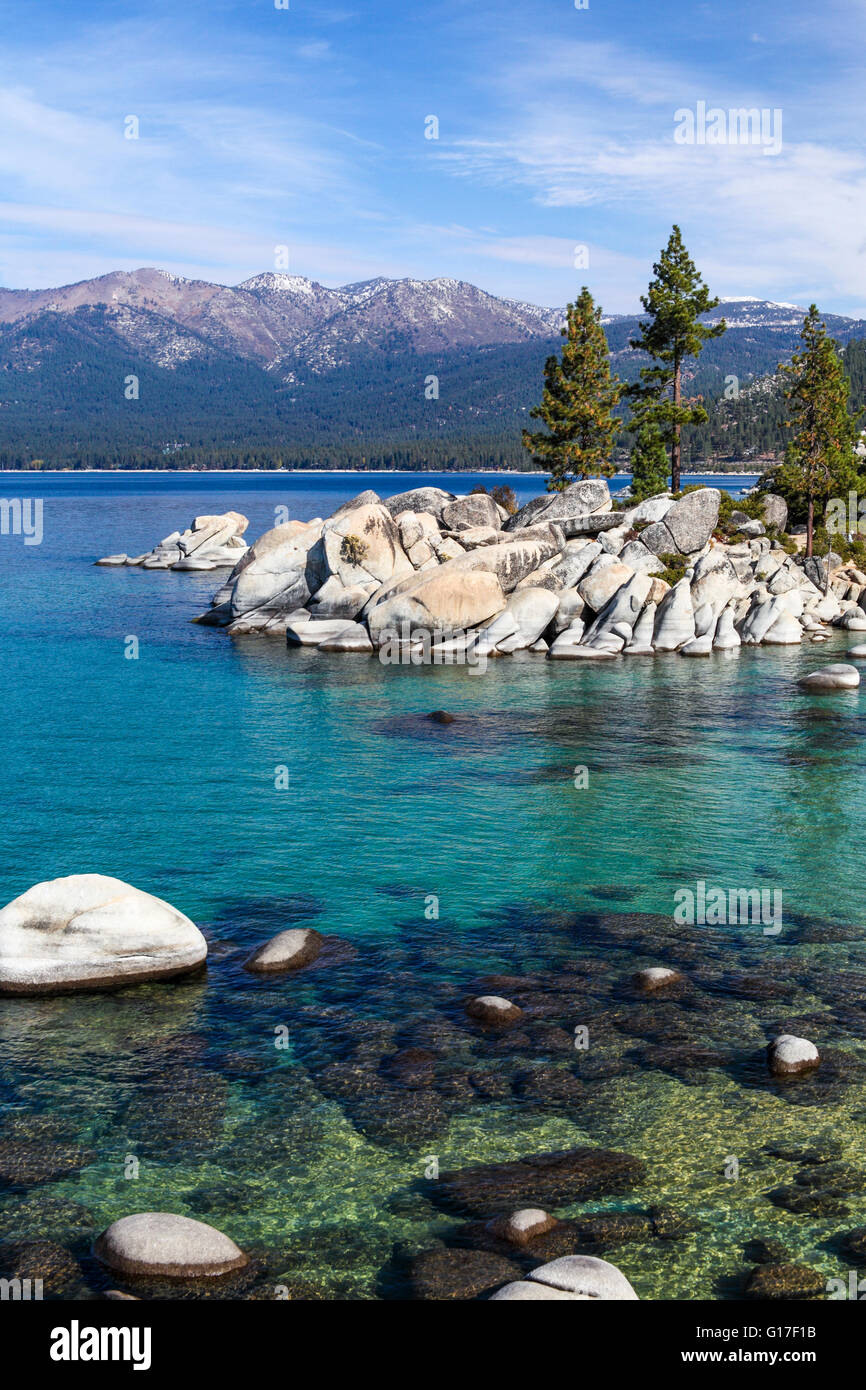 Sand Harbor at Lake Tahoe Stock Photo - Alamy