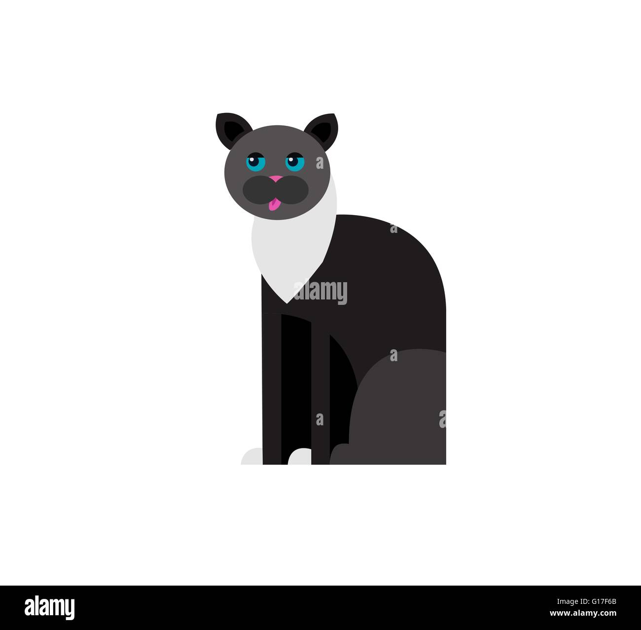 cat. Vector illustration Stock Vector Image & Art - Alamy