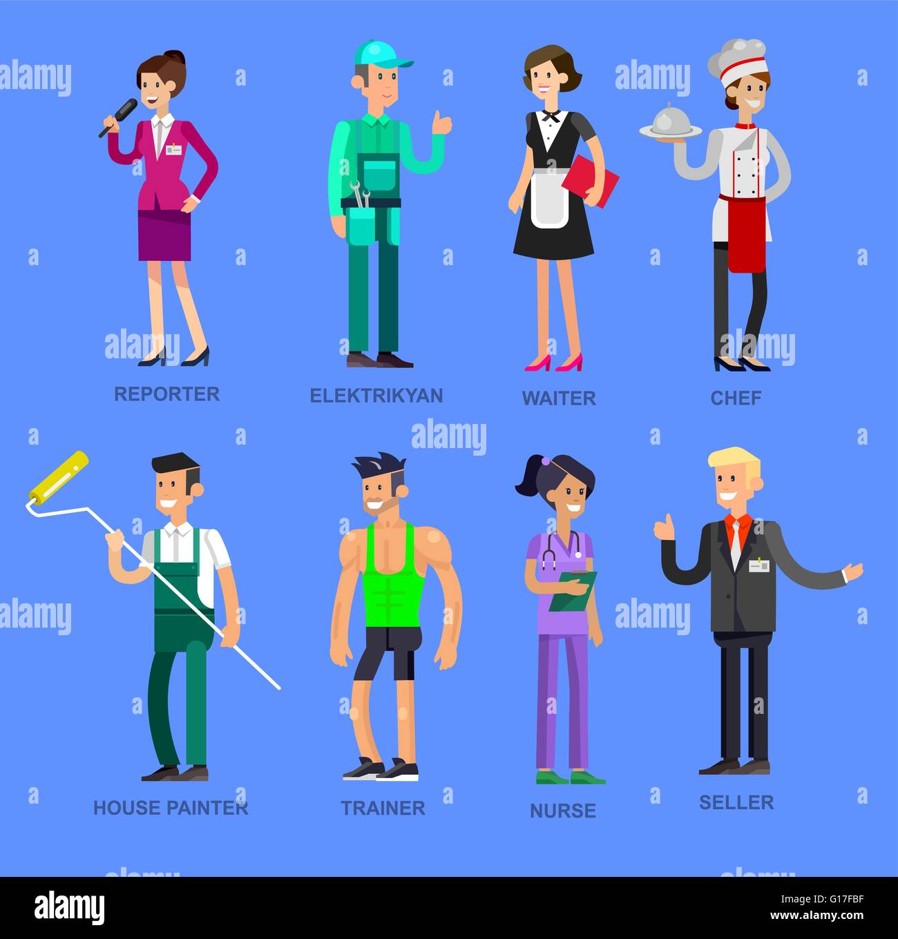 Scientist woman cartoon character hi-res stock photography and images ...