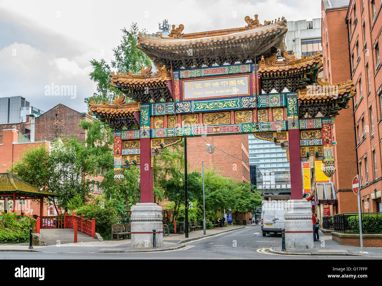 Chinatown In Manchester Stock Photos & Chinatown In Manchester Stock ...