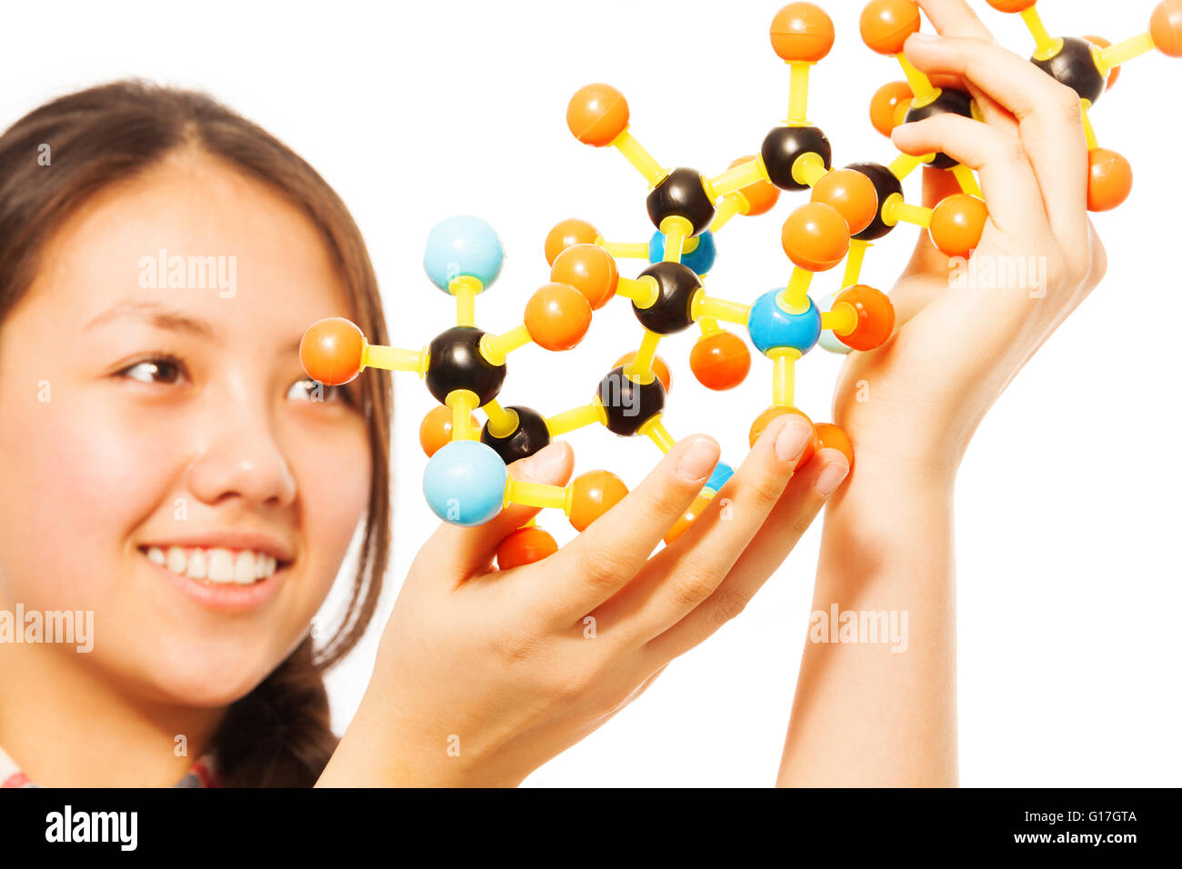 Children model molecule hi-res stock photography and images - Alamy