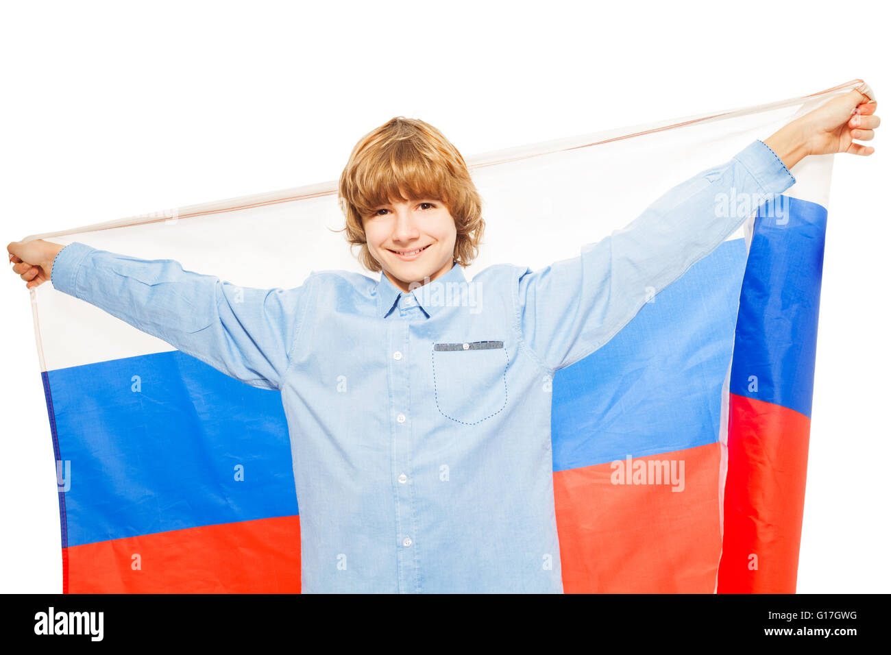 Russian teenager boy hi-res stock photography and images - Alamy