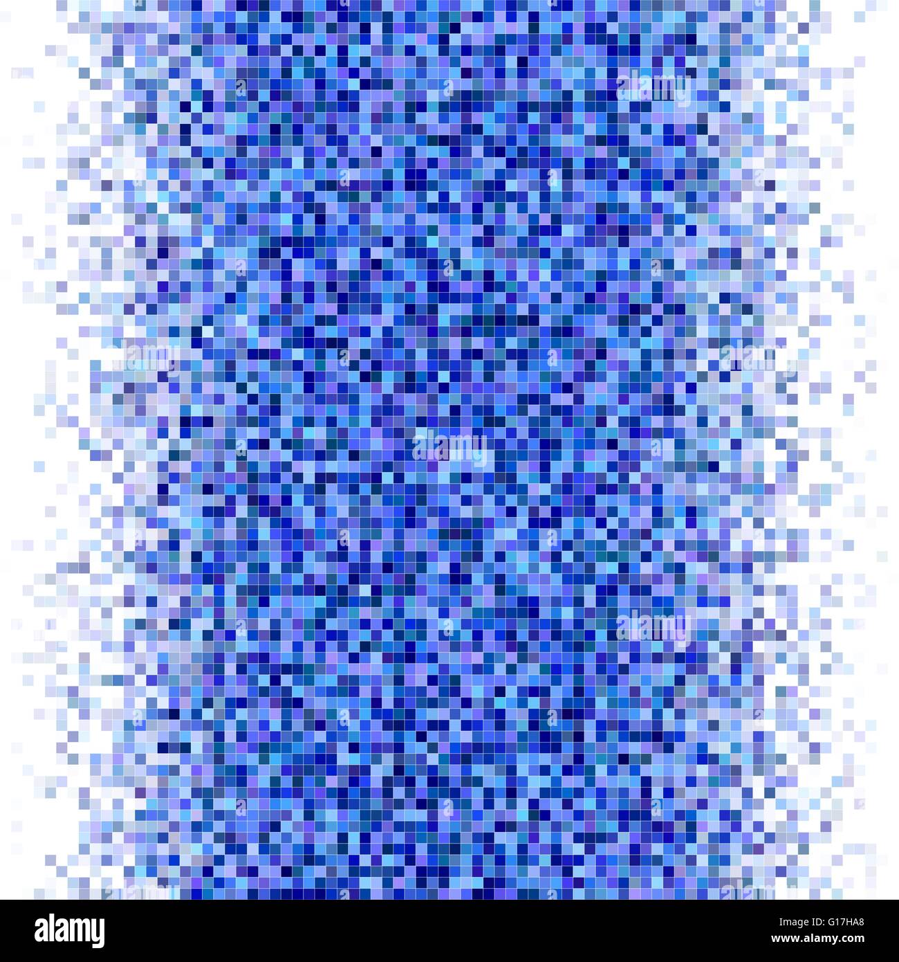 Blue square mosaic vector background design Stock Vector Image & Art ...