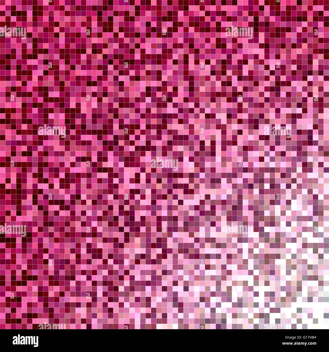 Pink pixel square mosaic background Stock Vector Image & Art - Alamy