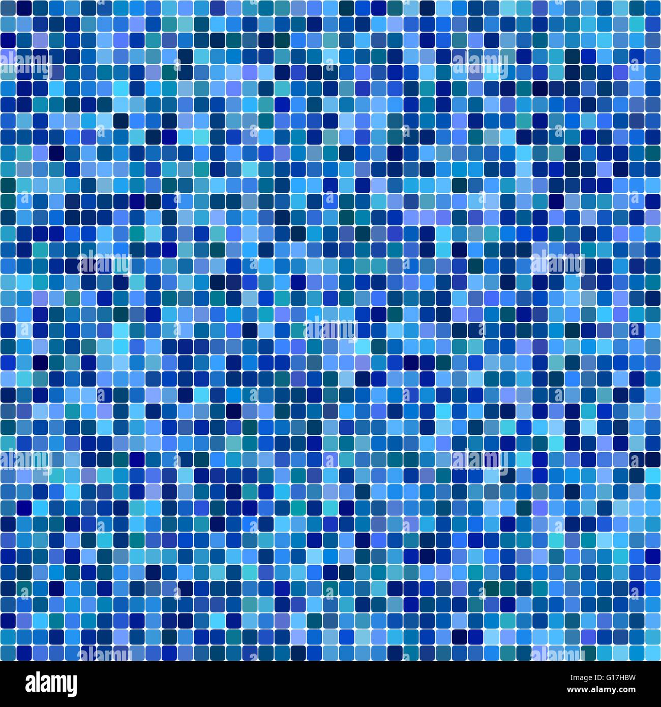 Blue square pixel mosaic background design Stock Vector Image & Art - Alamy