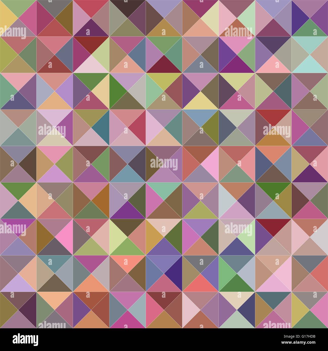Colorful pastel triangle mosaic background design Stock Vector Image ...