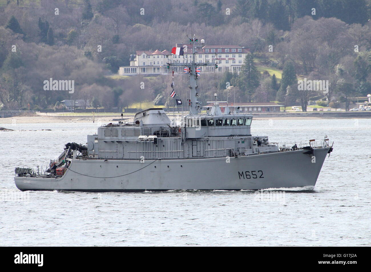 FS Céphée (M652), an Eridan-class (Tripartite) minesweeper of the ...