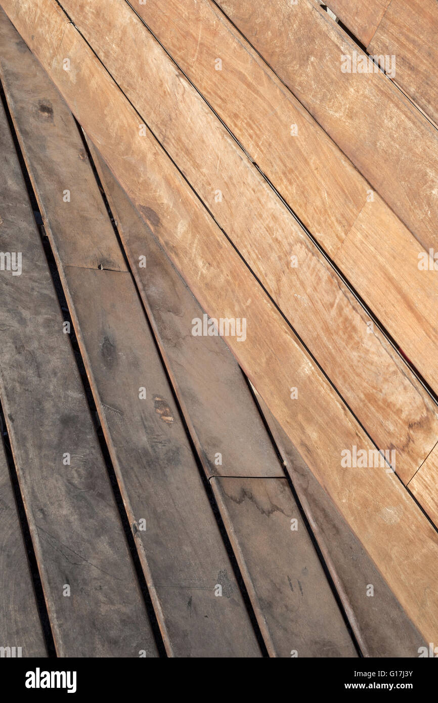 Dark wood boardwalk texture hi-res stock photography and images - Alamy