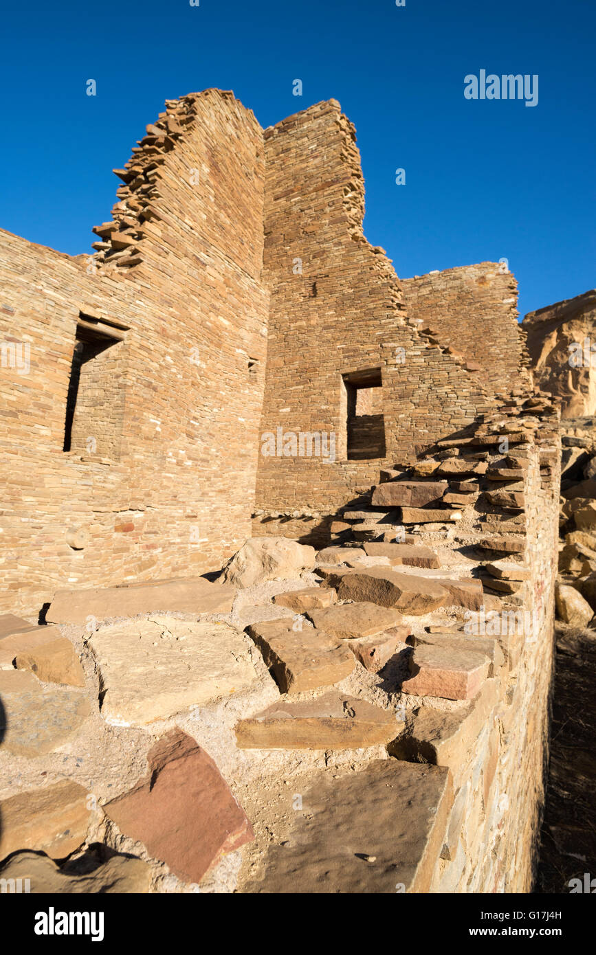 Pueblo Bonito, Chaco Culture National Historical Park, New Mexico Stock ...