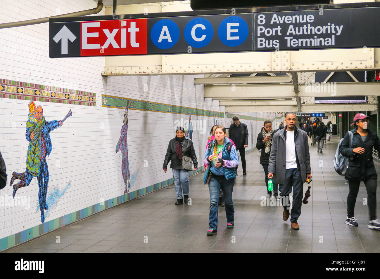 Passageway to the subway hi-res stock photography and images - Alamy