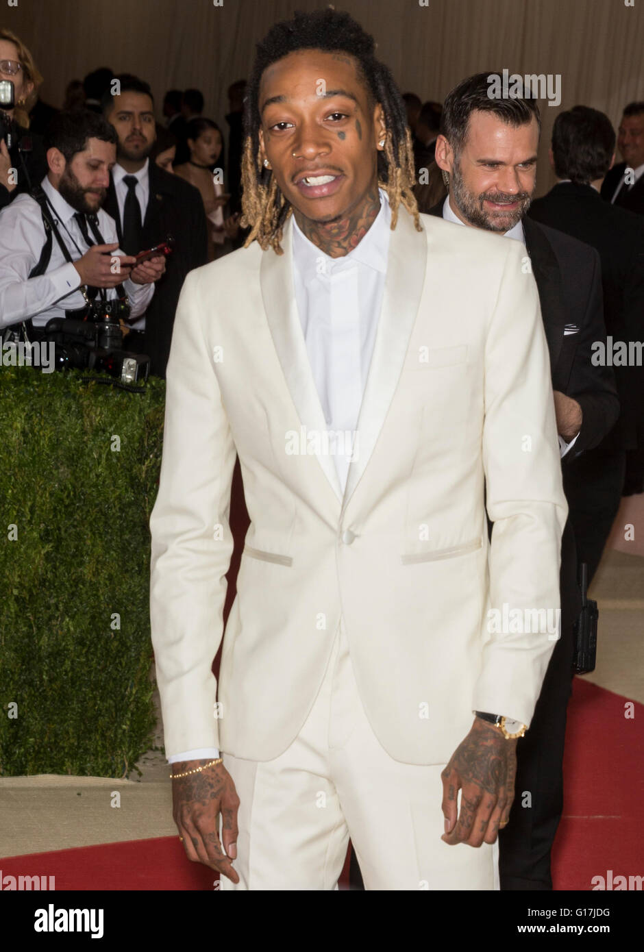 New York City, USA - May 2, 2016: Rapper Wiz Khalifa attends the 2016 ...