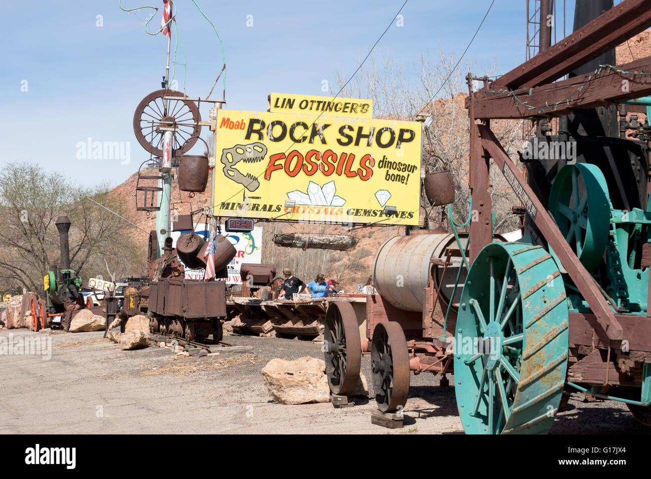 Moab utah fossils hi-res stock photography and images - Alamy