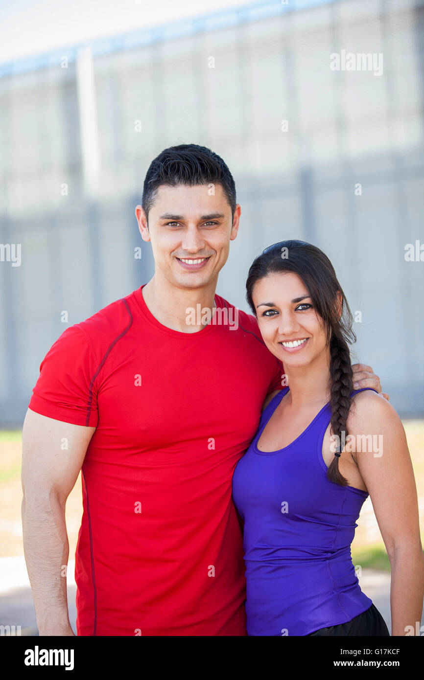 Athletic couple hi-res stock photography and images - Alamy