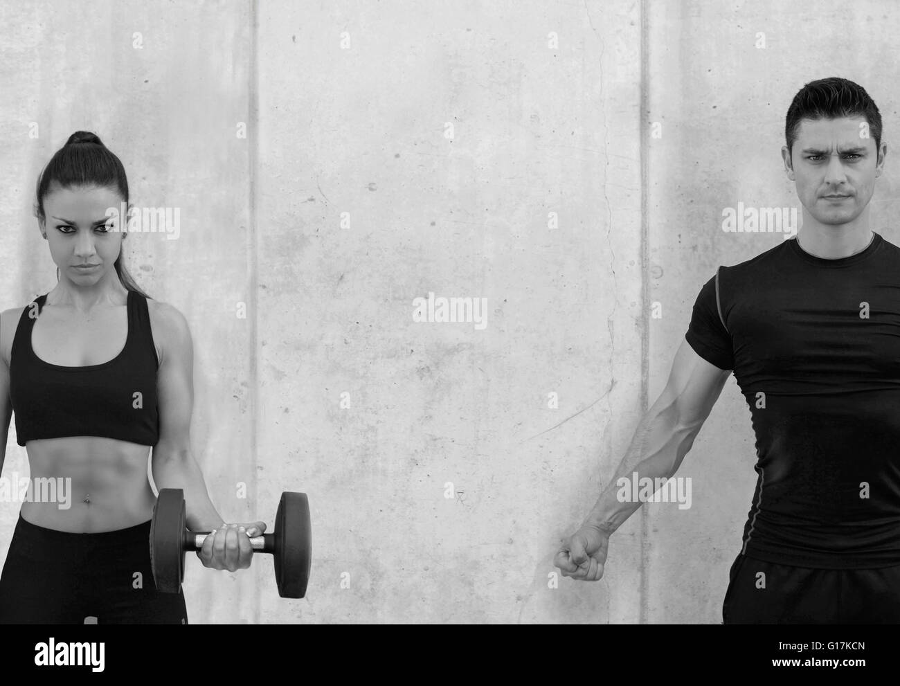 athletes, personal trainers, strong, healthy people Stock Photo - Alamy