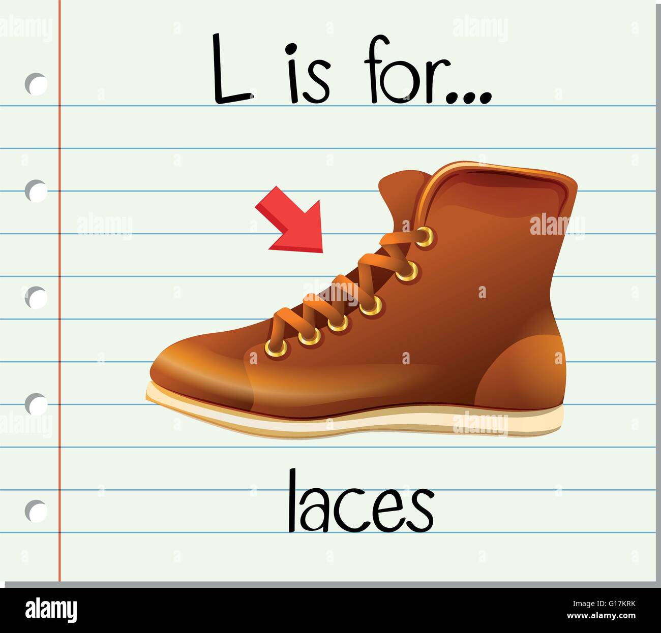 Shoe laces Stock Vector Images - Alamy