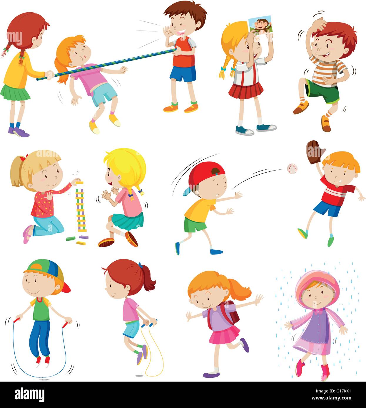 Dancing activities Stock Vector Images - Alamy