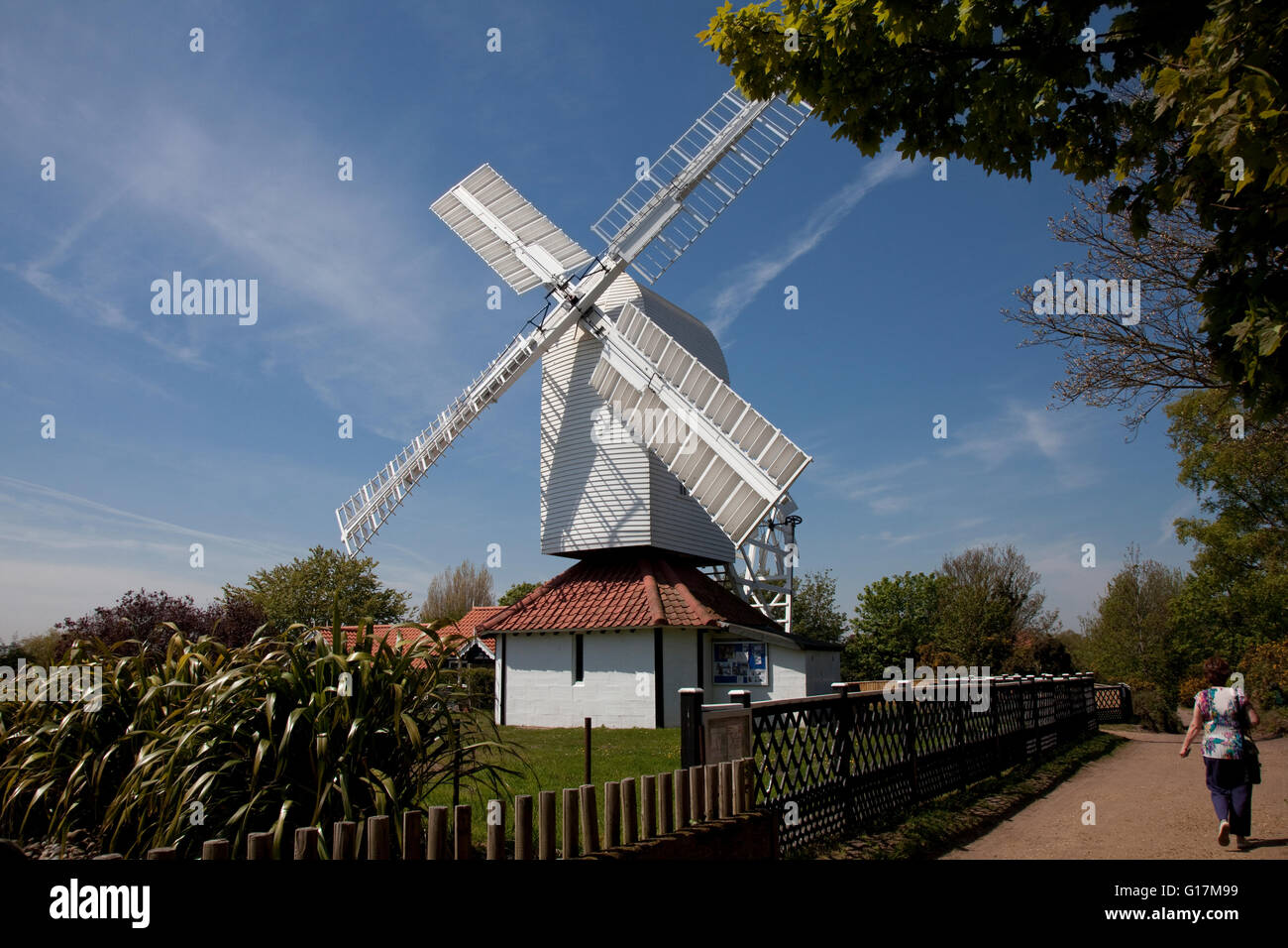 Thorpeness windmill suffolk Stock Photo - Alamy