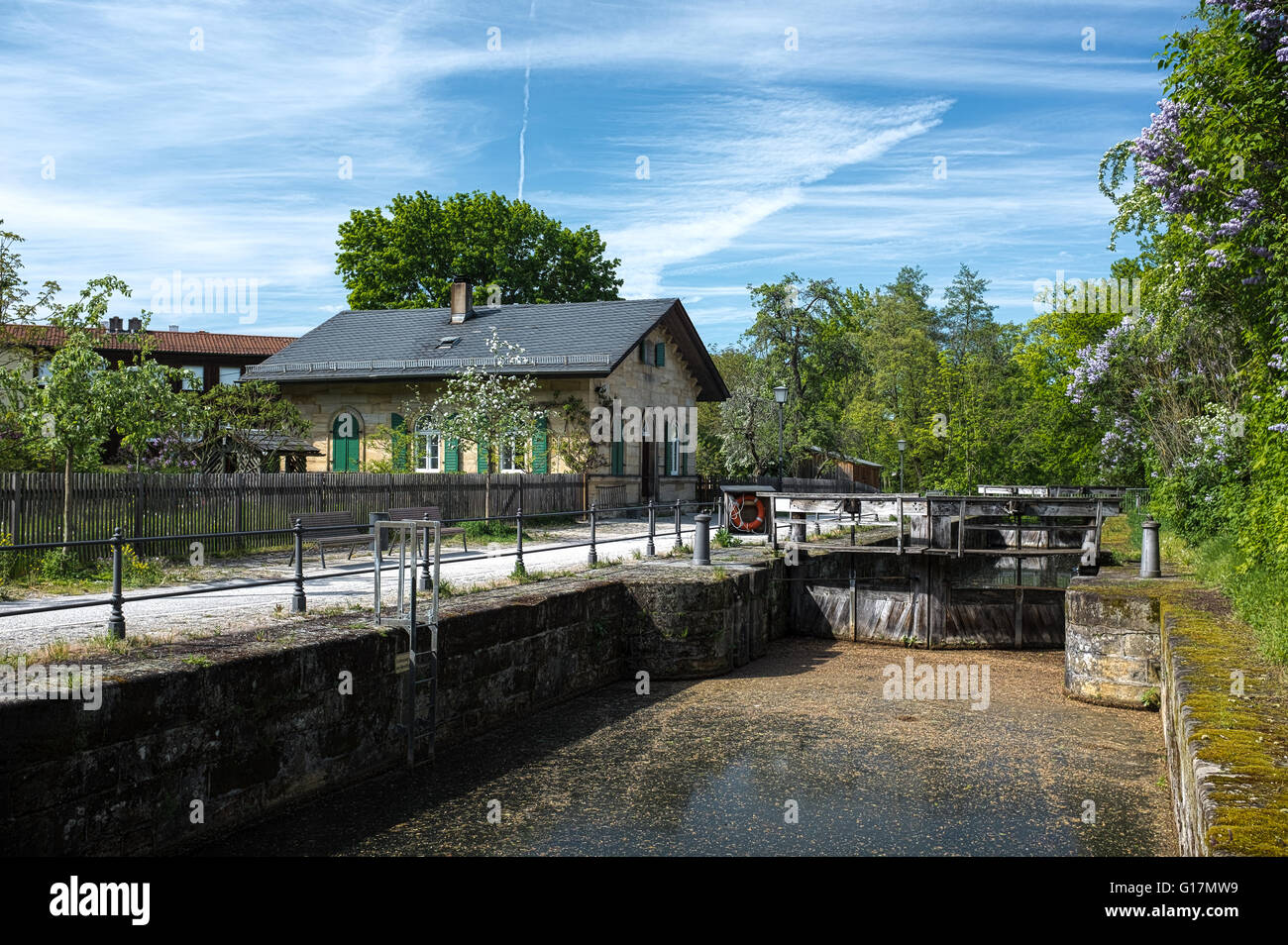 Schleuse 100 in Bamberg Stock Photo - Alamy