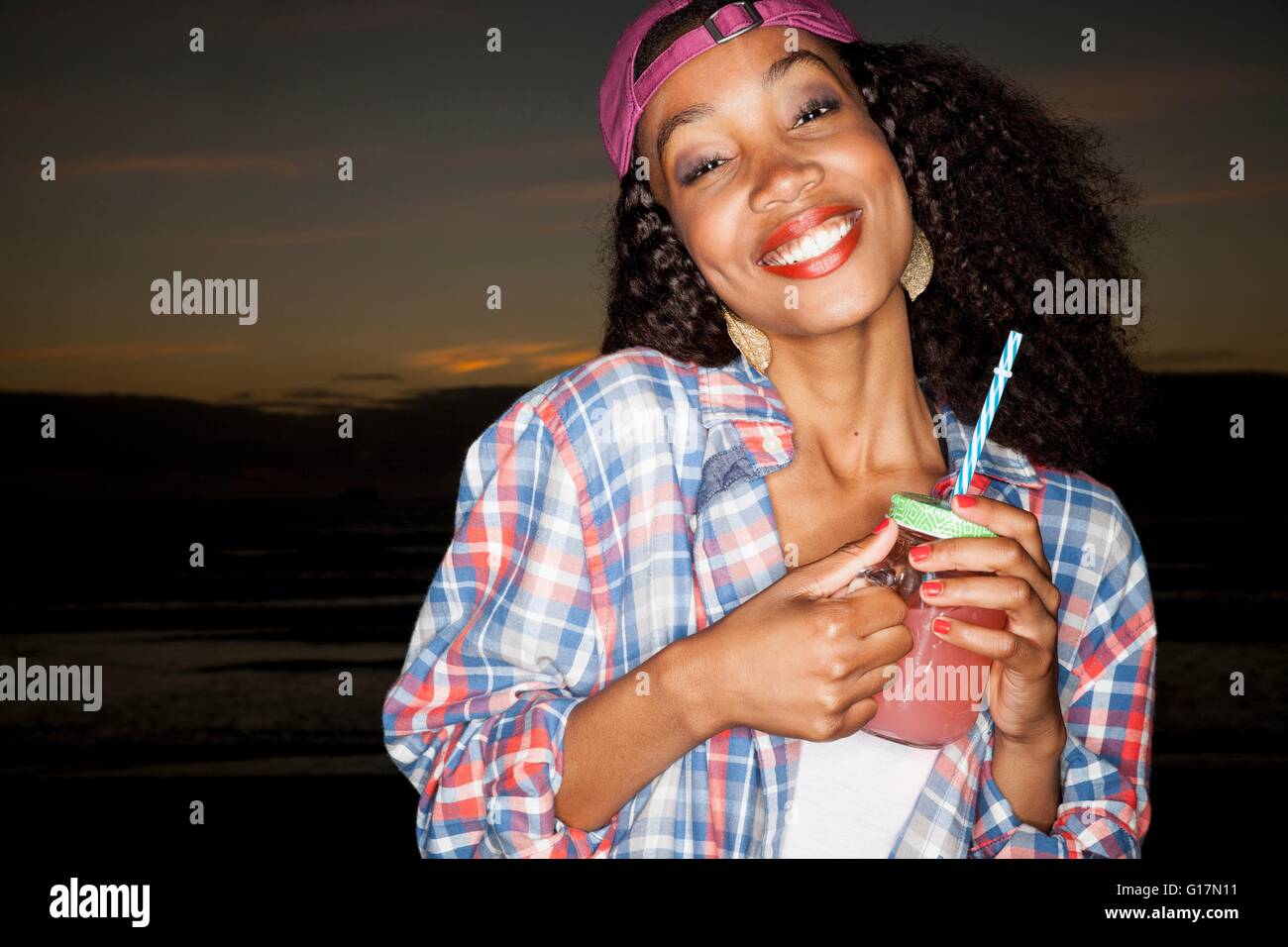 Wearing cap backwards hi-res stock photography and images - Alamy