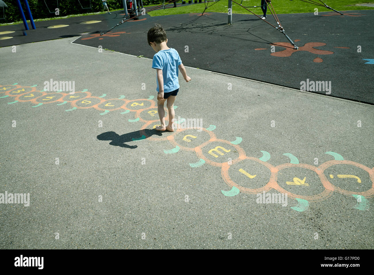 Hopscotch Playground High Resolution Stock Photography and Images - Alamy