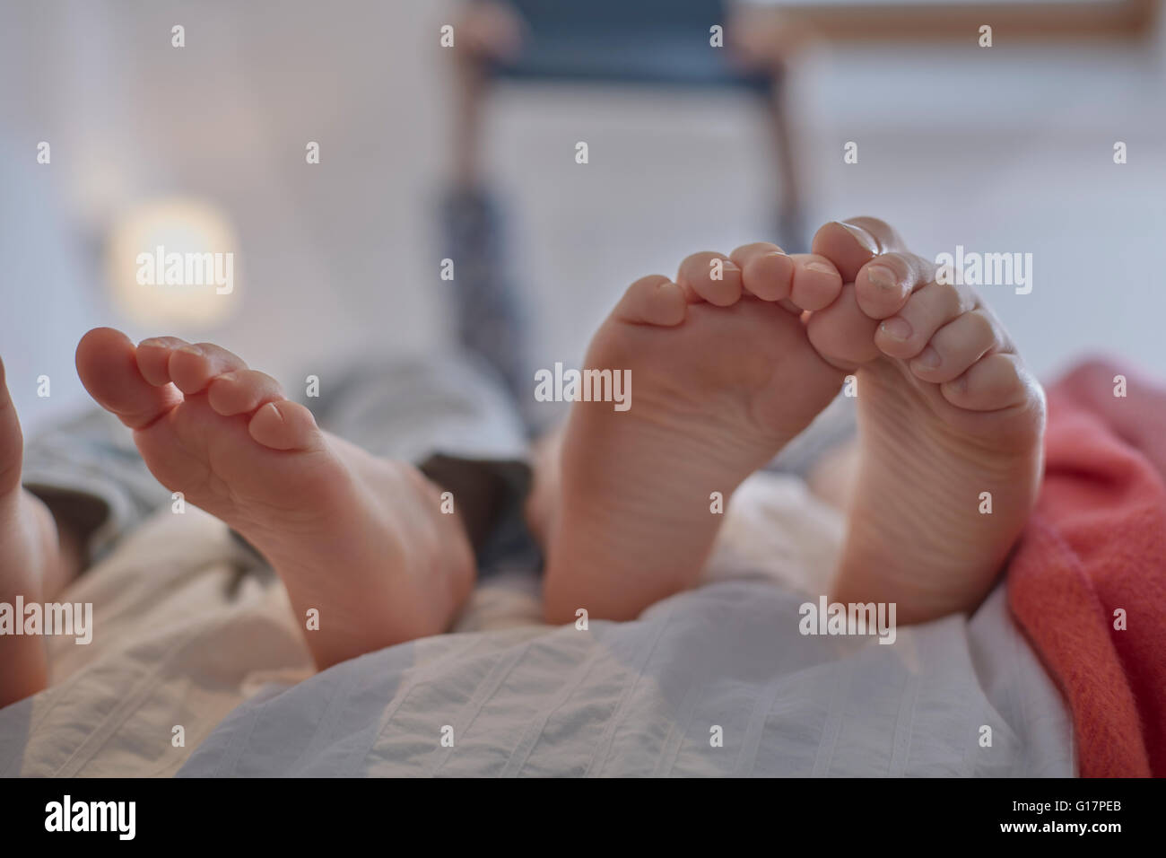 Feet bed hi-res stock photography and images - Alamy