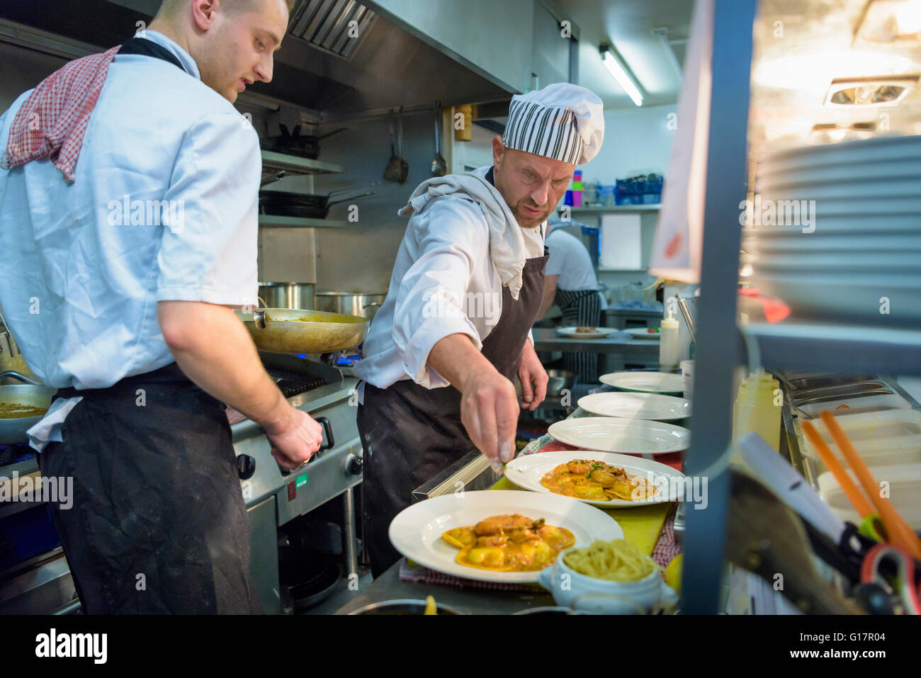 Plating Up Stock Photos & Plating Up Stock Images - Alamy