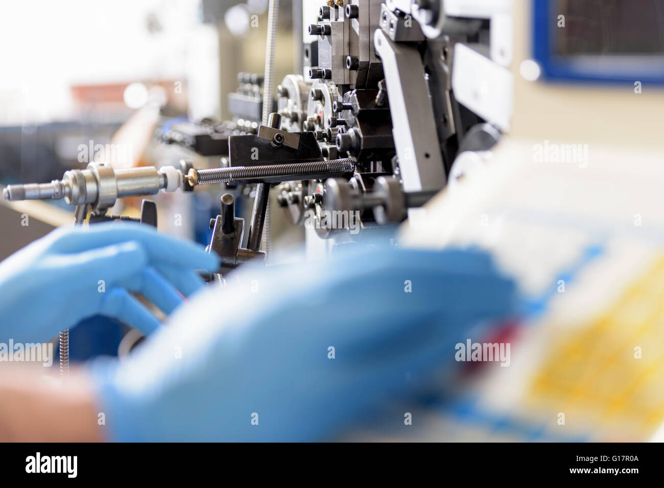 Machine spring hi-res stock photography and images - Alamy