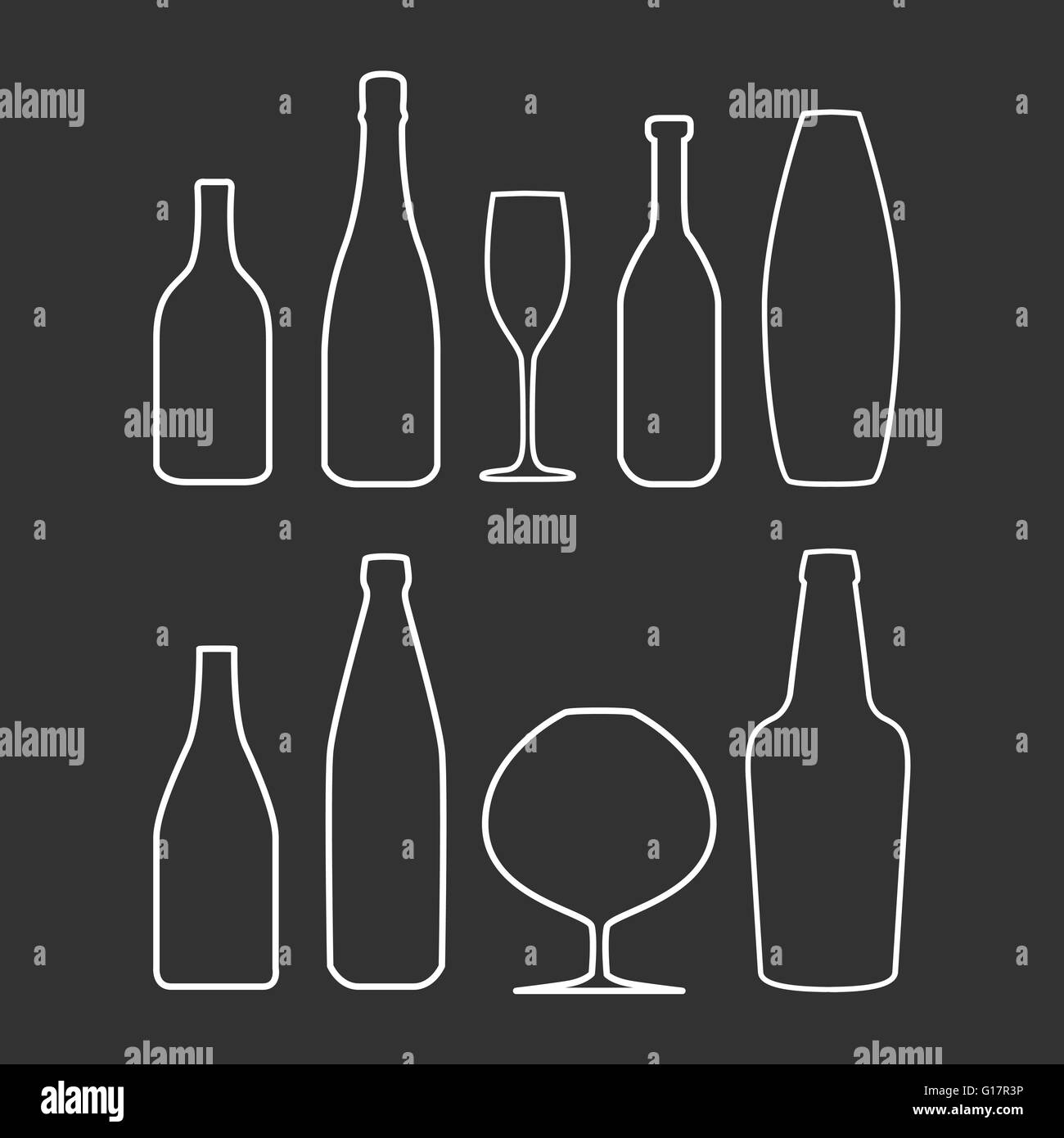 Absinthe drinks Stock Vector Images - Alamy