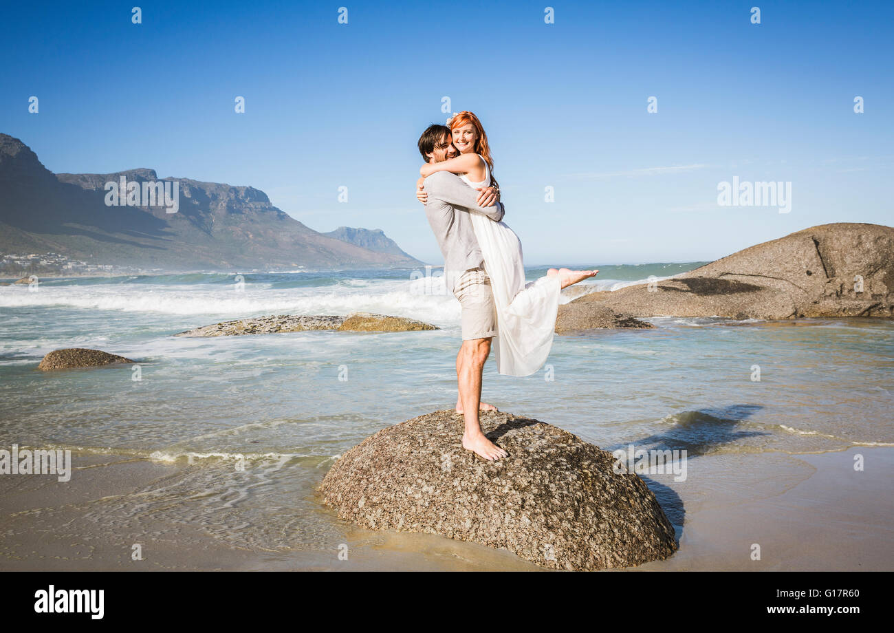 Lifting woman hi-res stock photography and images - Alamy
