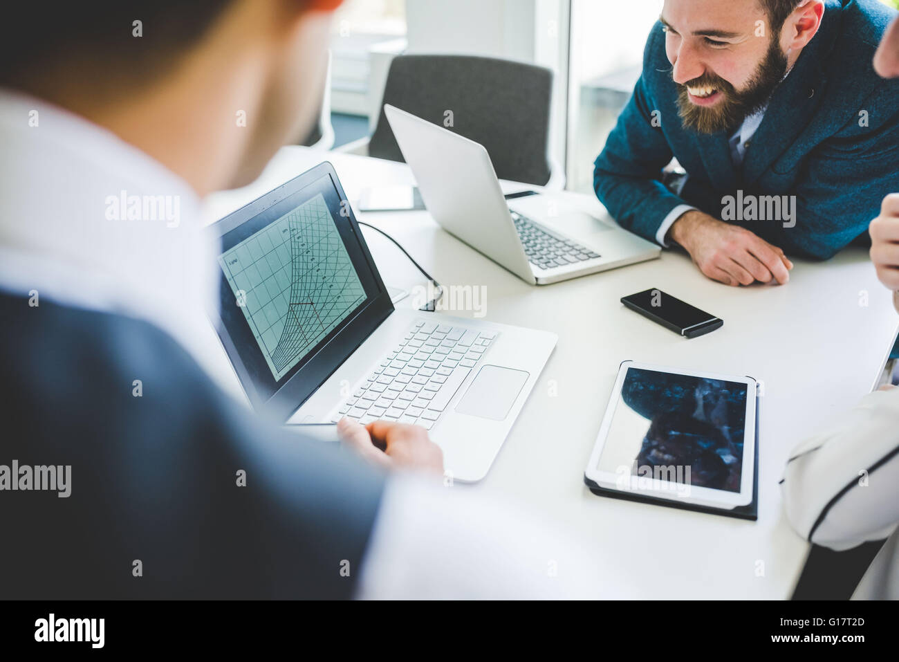 Boardroom meeting men hi-res stock photography and images - Alamy