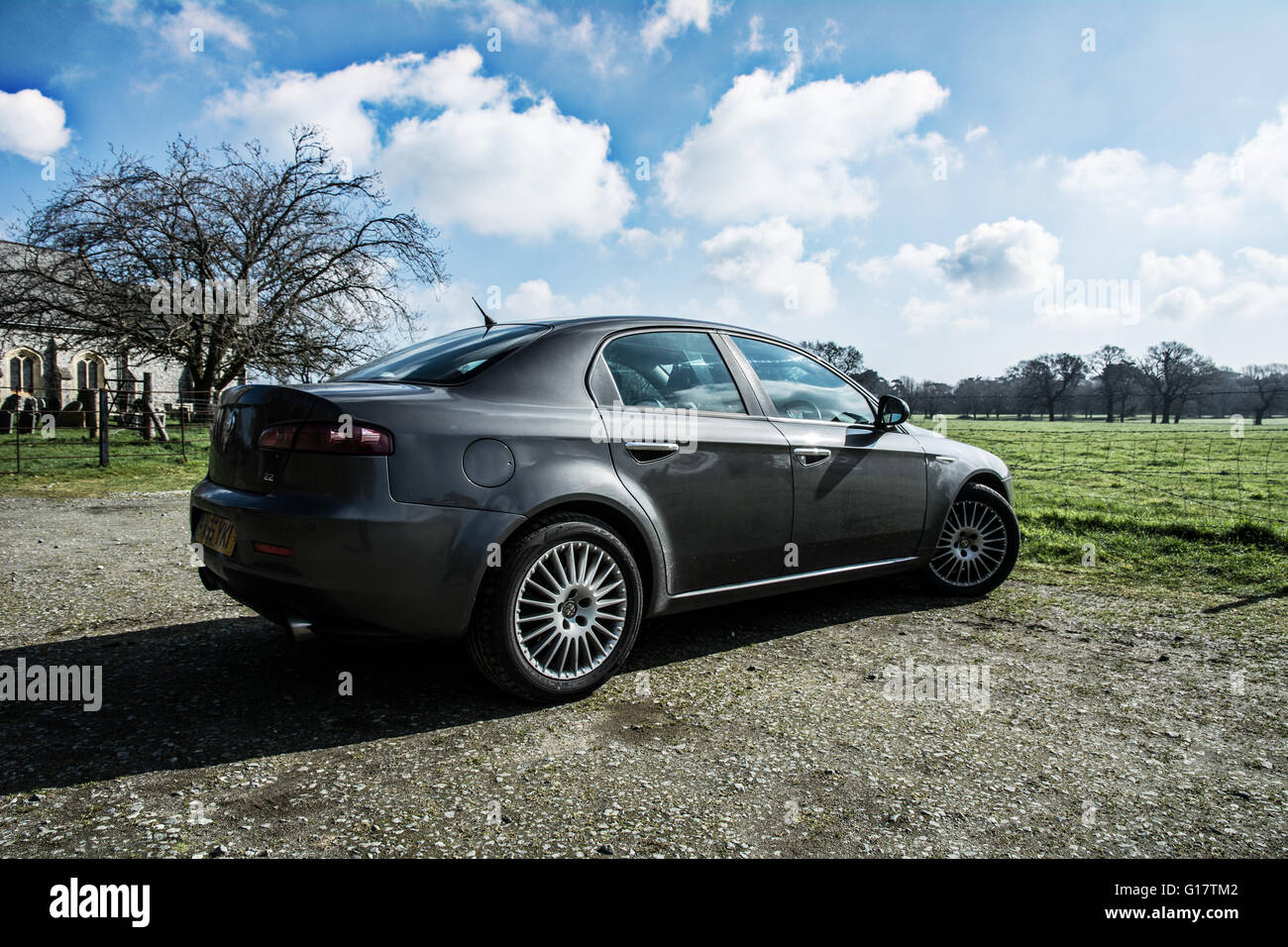 Grey alfa romeo hi-res stock photography and images - Alamy