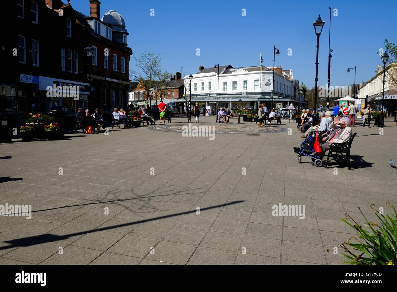 Lytham Market Square, Lytham, Lancashire Stock Photo - Alamy