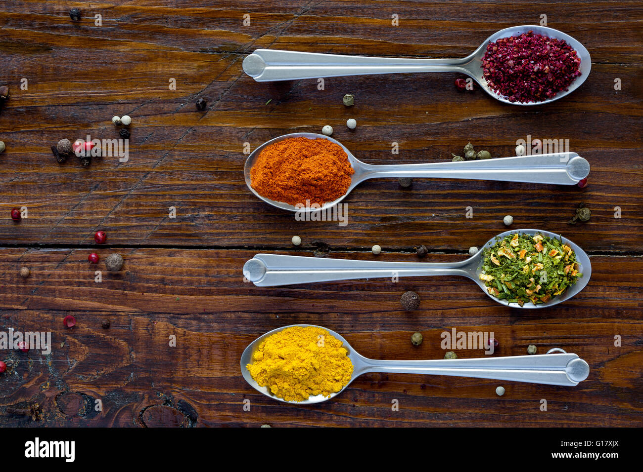 Indian silver spoons hi-res stock photography and images - Alamy