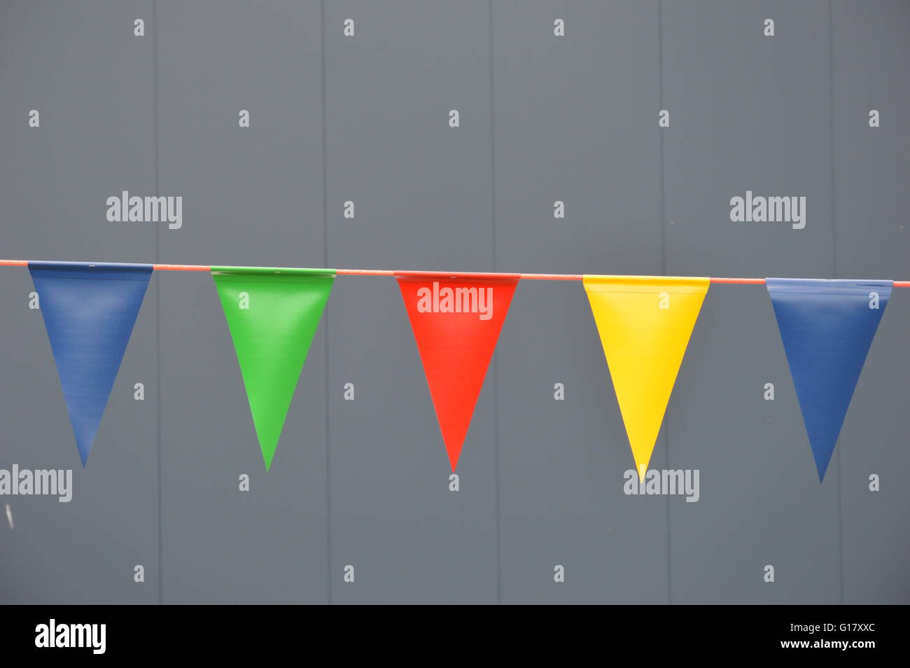 Triangular flags hi-res stock photography and images - Alamy