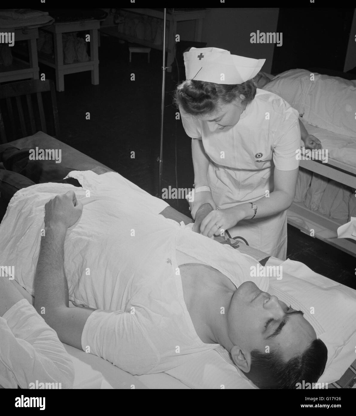 1940s red cross hi-res stock photography and images - Alamy