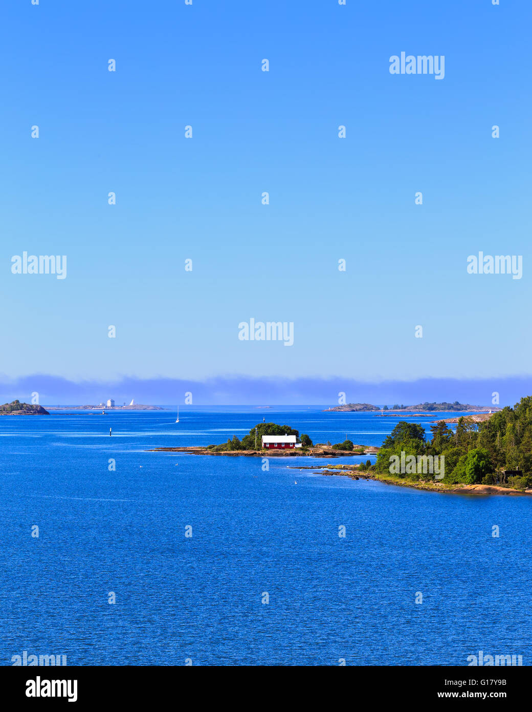 Flag of the aland hi-res stock photography and images - Alamy