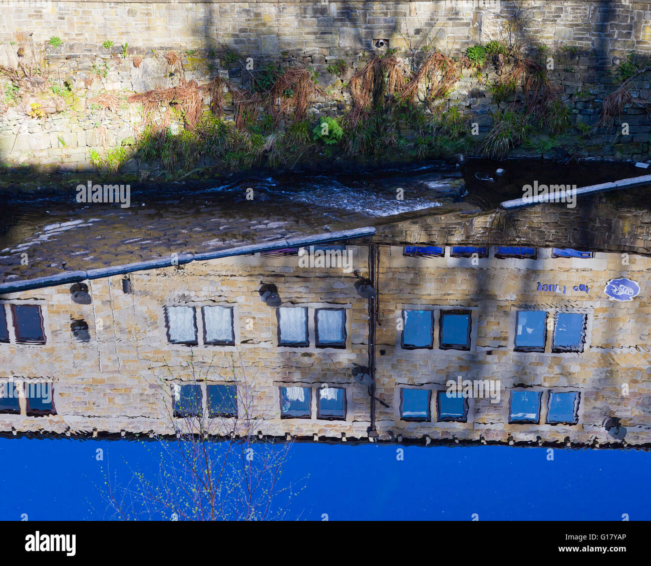 Hebden bridge weir hi-res stock photography and images - Alamy