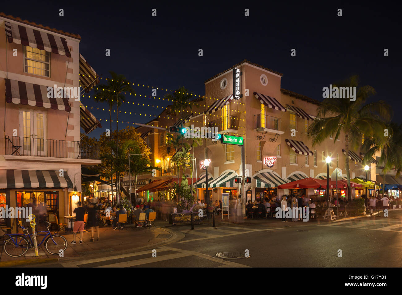 RESTAURANTS ESPANOLA WAY HISTORIC SPANISH VILLAGE MIAMI BEACH FLORIDA ...