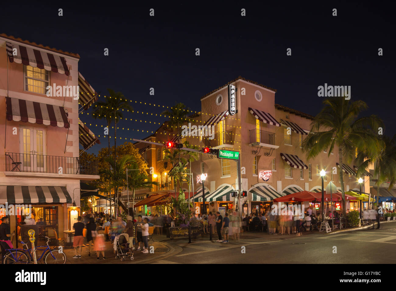 RESTAURANTS ESPANOLA WAY HISTORIC SPANISH VILLAGE MIAMI BEACH FLORIDA ...