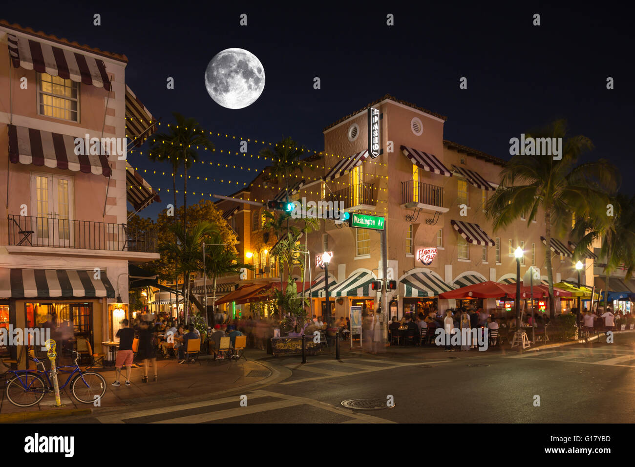 RESTAURANTS ESPANOLA WAY HISTORIC SPANISH VILLAGE MIAMI BEACH FLORIDA ...