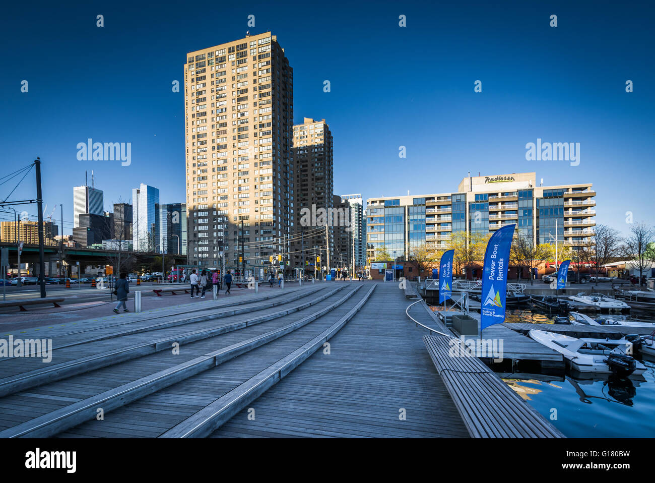 Buildings at the Harbourfront, in Toronto, Ontario Stock Photo - Alamy