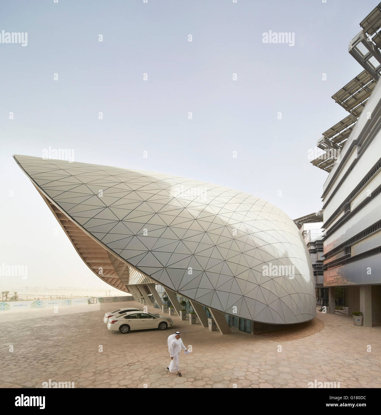 Masdar city above hi-res stock photography and images - Alamy