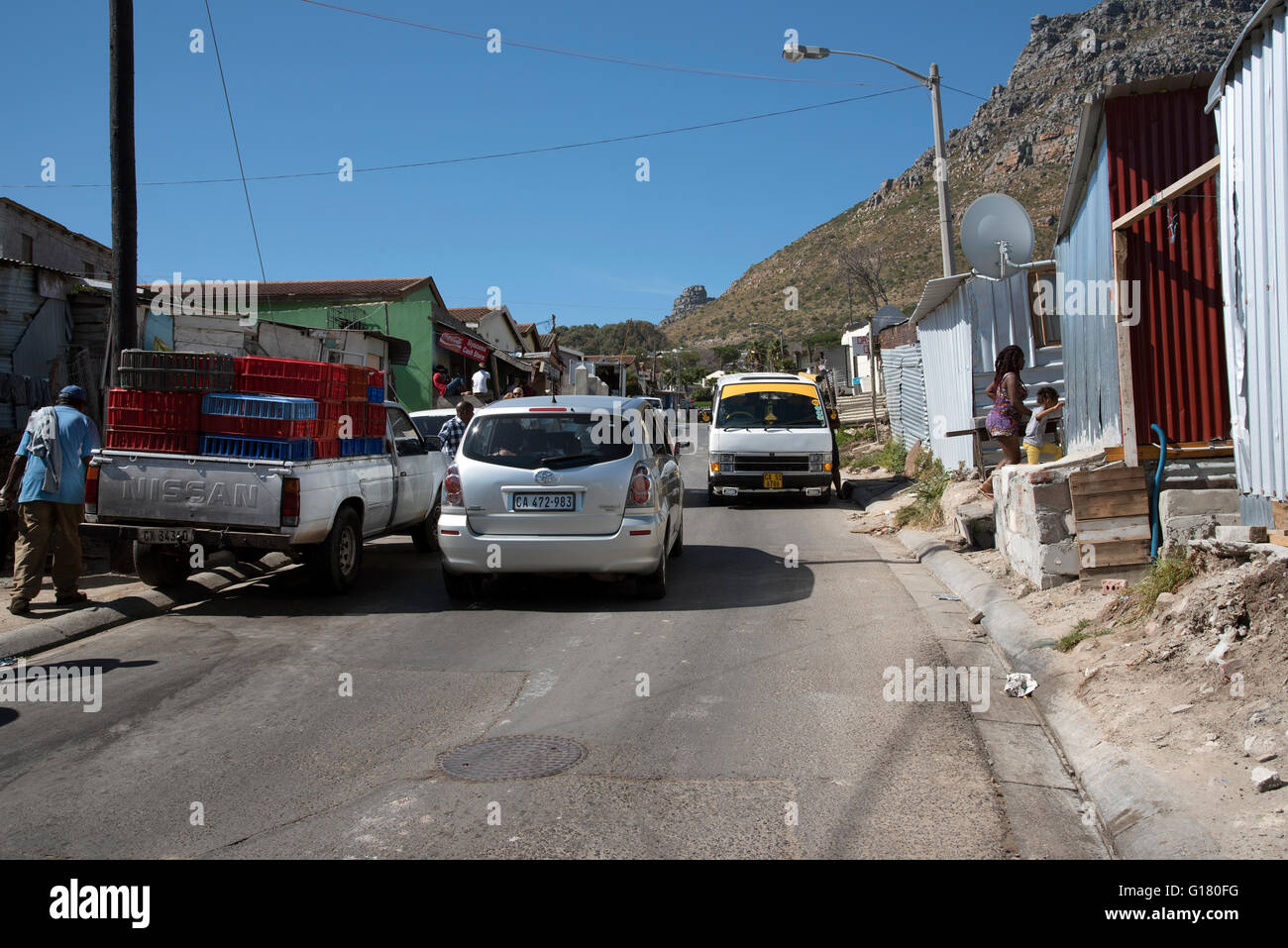 IMIZAMO YETHU TOWNSHIP WESTERN CAPE SOUTH AFRICA A general view of the ...