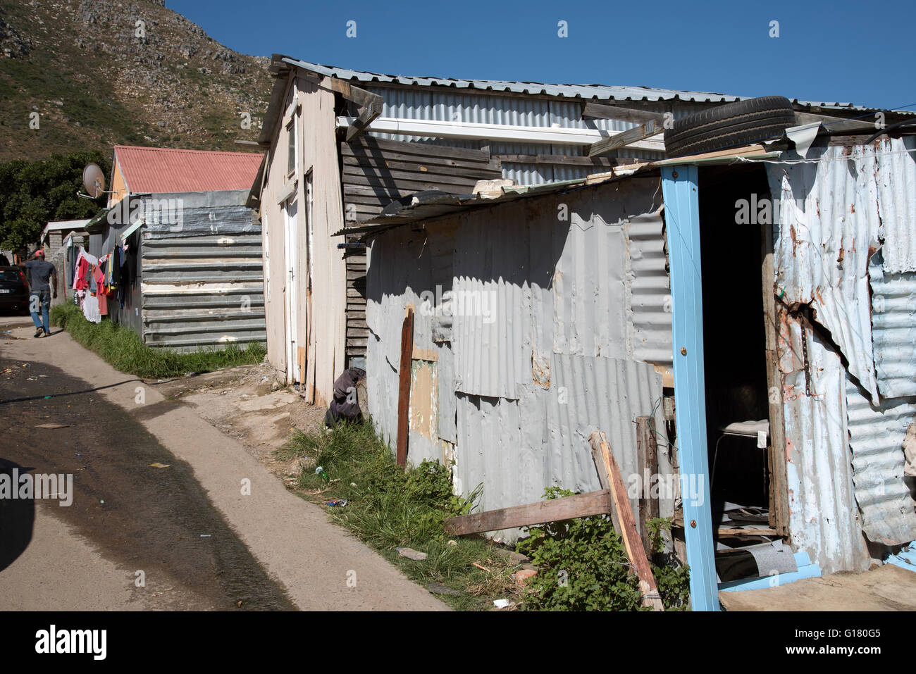 IMIZAMO YETHU TOWNSHIP WESTERN CAPE SOUTH AFRICA A general view of the ...