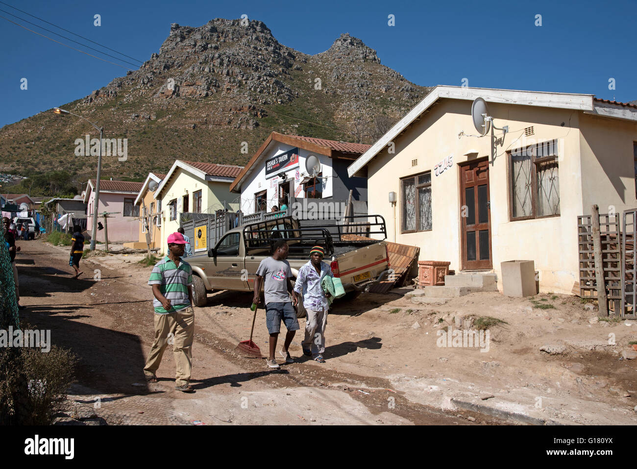 IMIZAMO YETHU TOWNSHIP WESTERN CAPE SOUTH AFRICA A general view of the ...