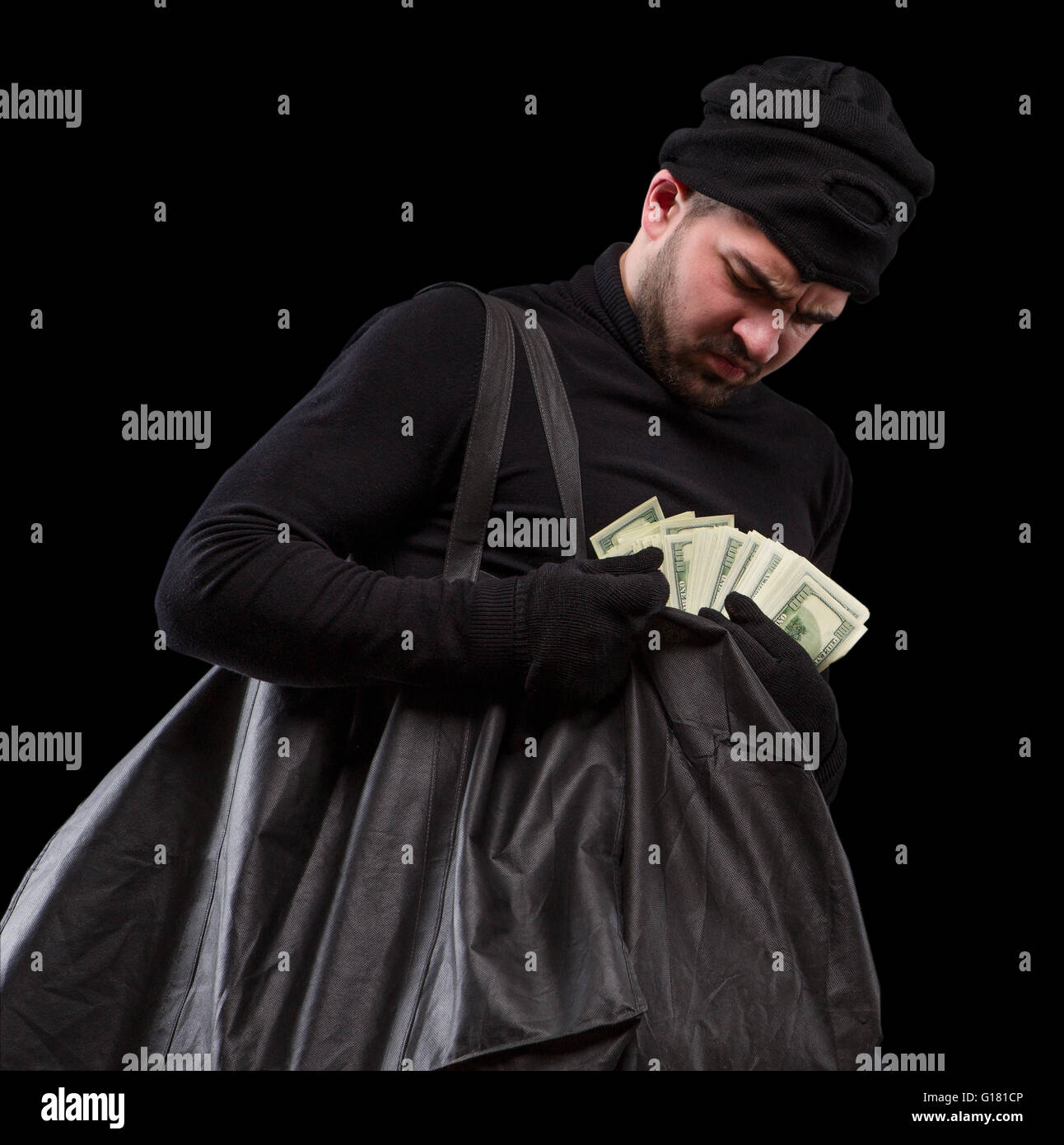 Bank robber balaclava hi-res stock photography and images - Alamy